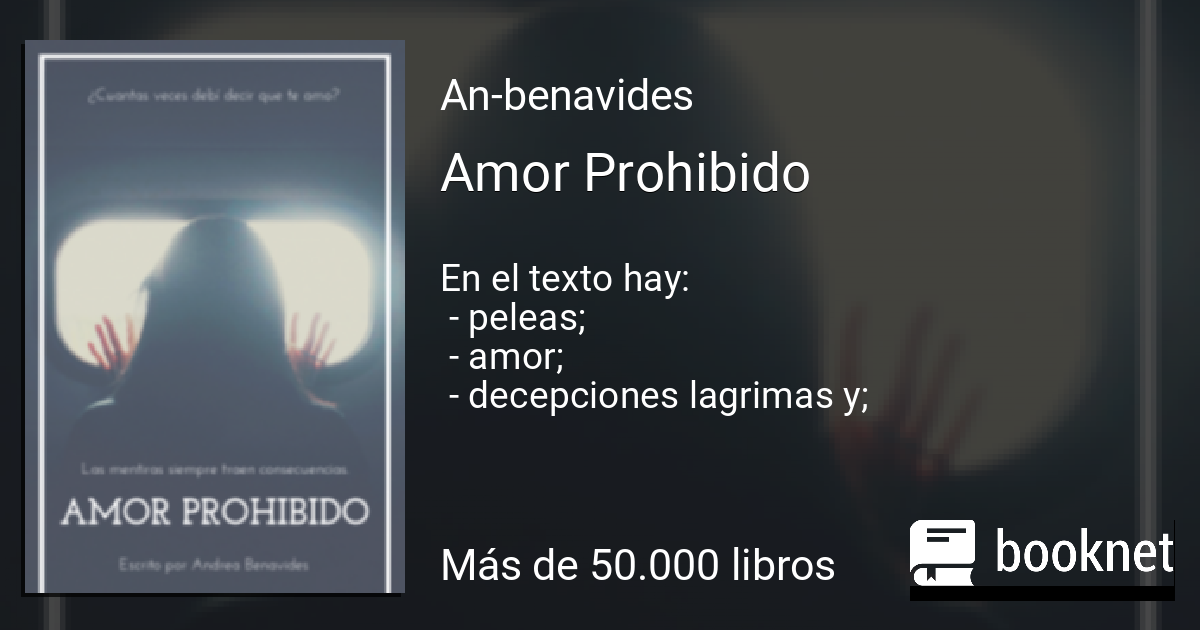 Amor Prohibido Leer libros online en Booknet