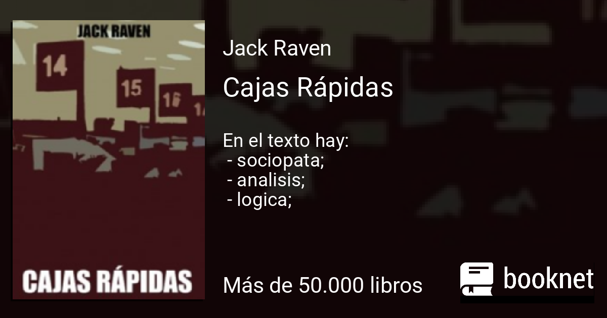 Cajas Rápidas leer libro en línea en Booknet