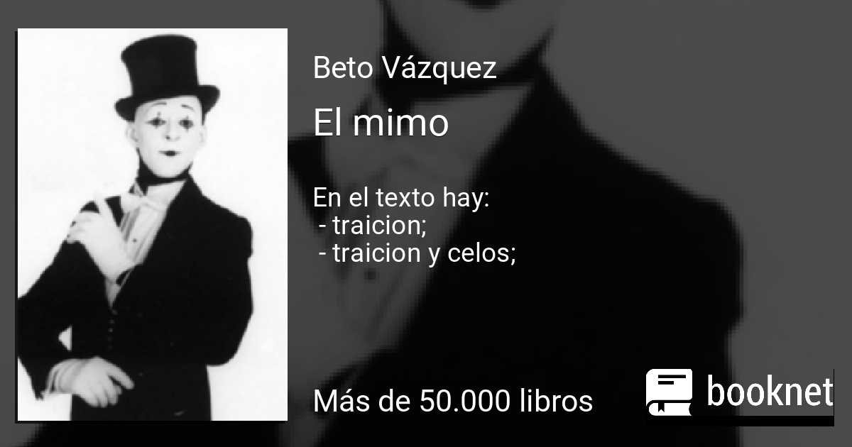 El mimo Leer libros online en Booknet