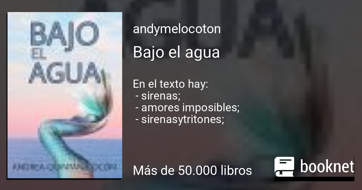 Bajo el agua Leer libros online en Booknet