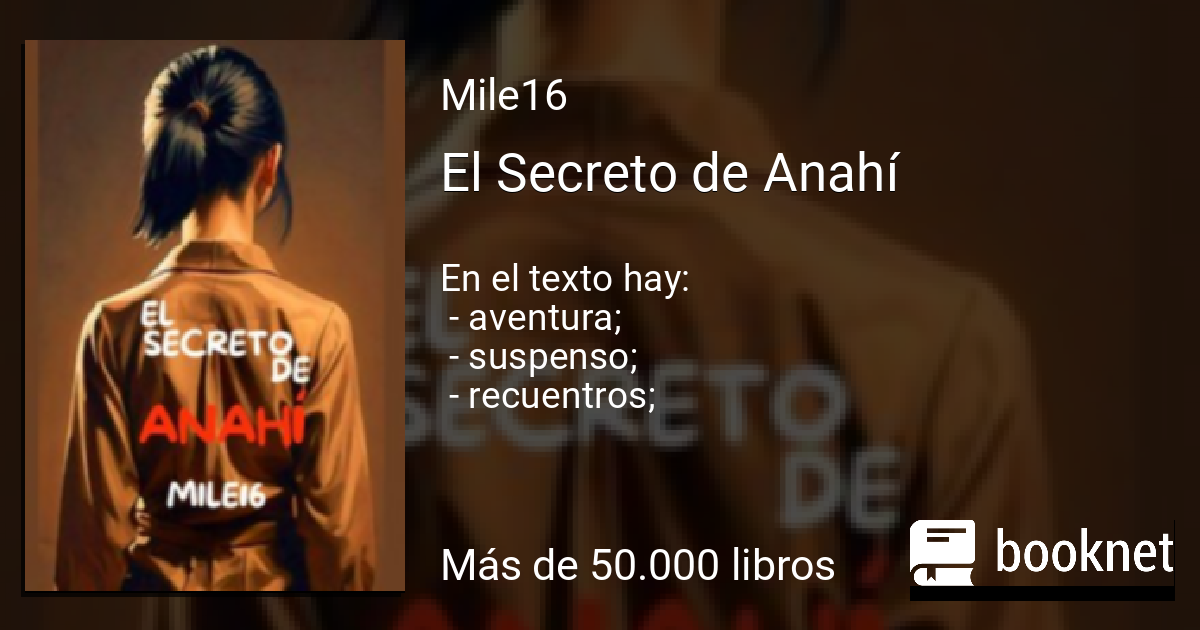 El Secreto de Anahí leer libro en línea en Booknet