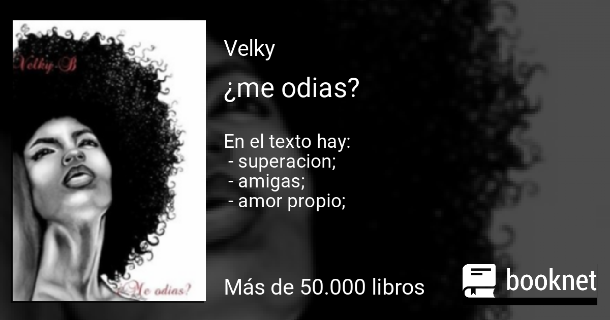 ¿me odias? leer libro en línea en Booknet