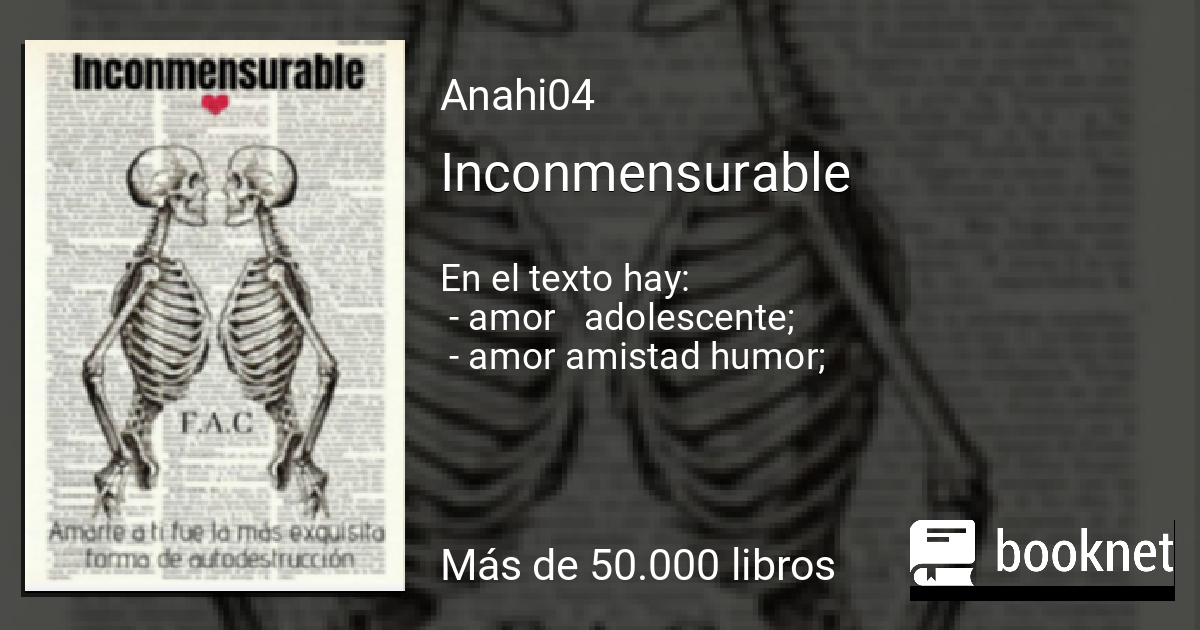 Inconmensurable Leer libros online en Booknet