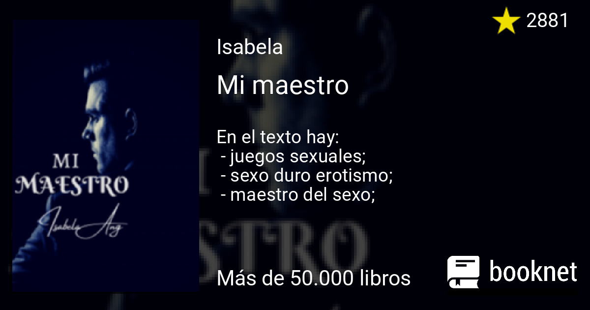 Mi maestro leer libro en línea en Booknet