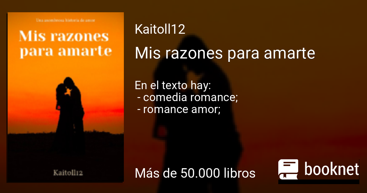 Mis razones para amarte Leer libros online en Booknet