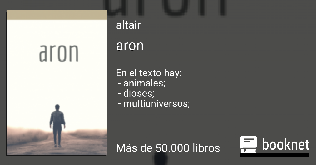 aron leer libro en línea en Booknet