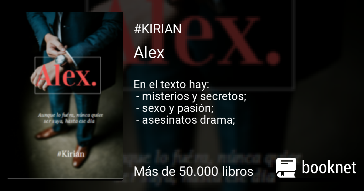 Alex leer libro en línea en Booknet
