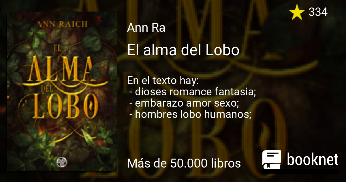 El alma del Lobo leer libro en línea en Booknet