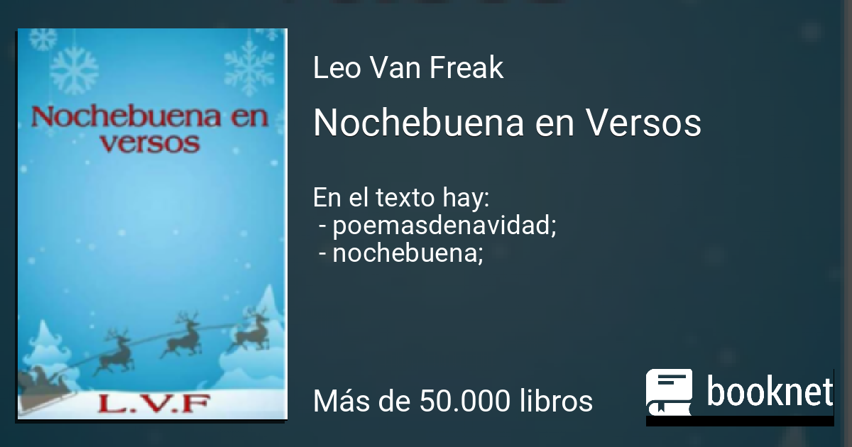 Nochebuena en Versos leer libro en línea en Booknet