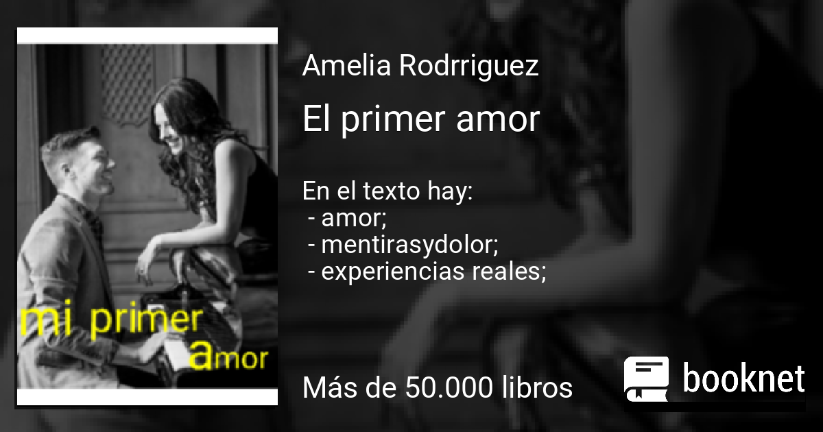El primer amor leer libro en línea en Booknet