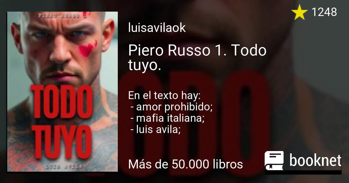 Piero Russo 1. Todo tuyo. leer libro en línea en Booknet
