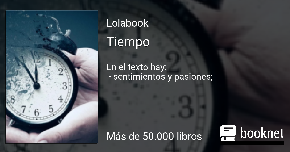 Tiempo Leer libros online en Booknet