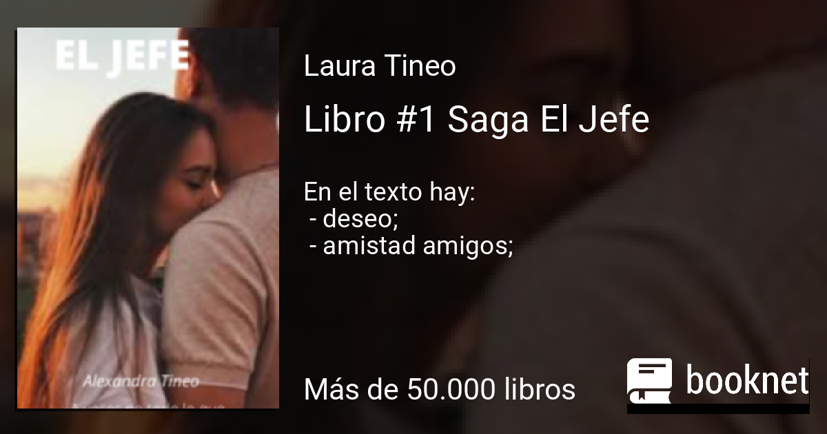 Libro #1 Saga El Jefe leer libro en línea en Booknet