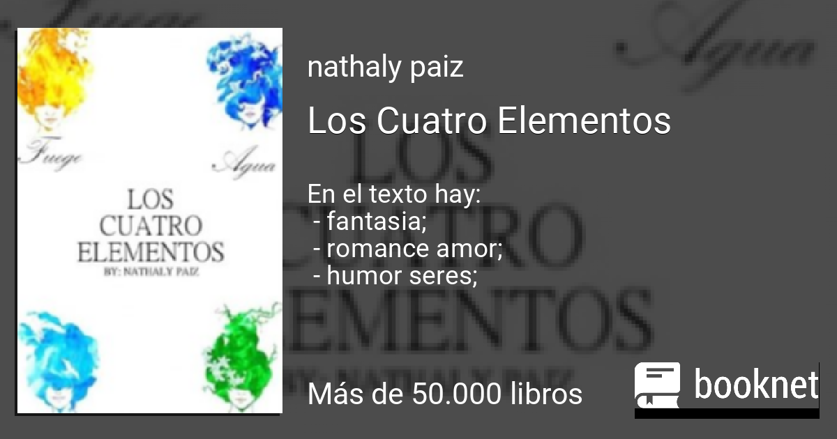 Los Cuatro Elementos Leer libros online en Booknet