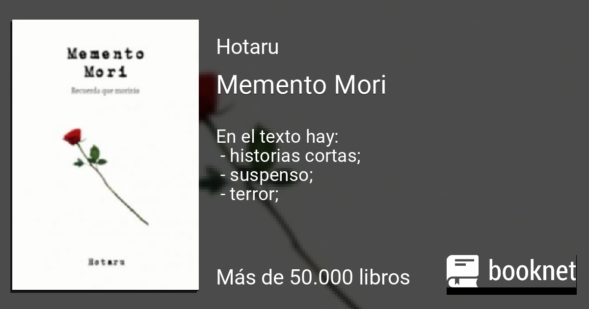 Memento Mori leer libro en línea en Booknet