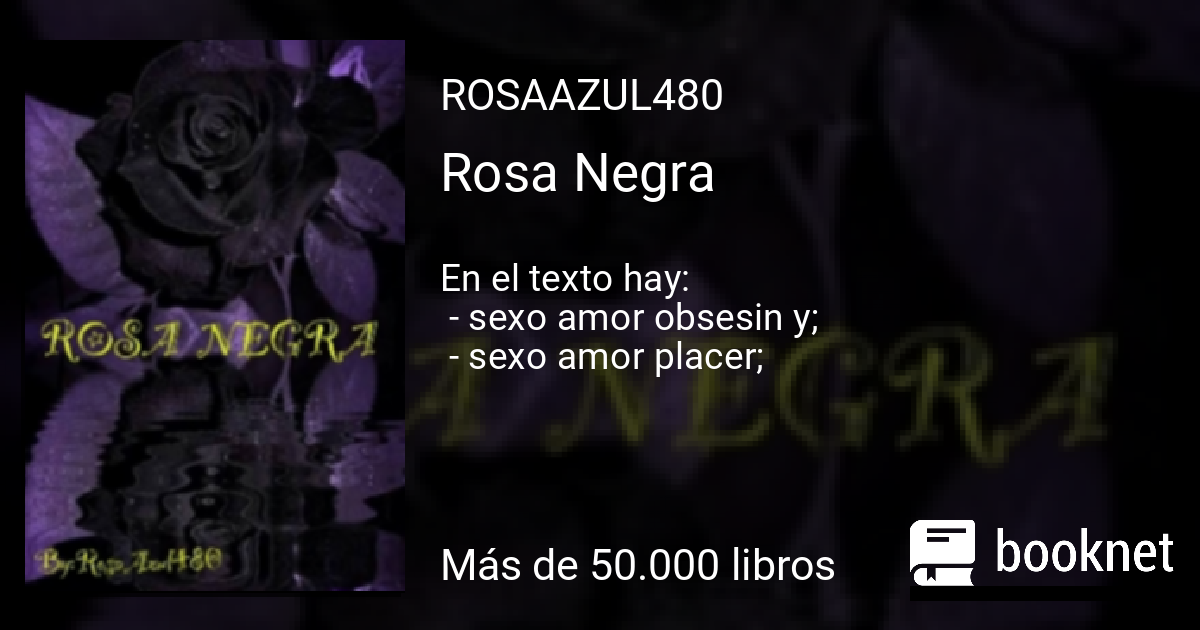 Rosa Negra Leer libros online en Booknet