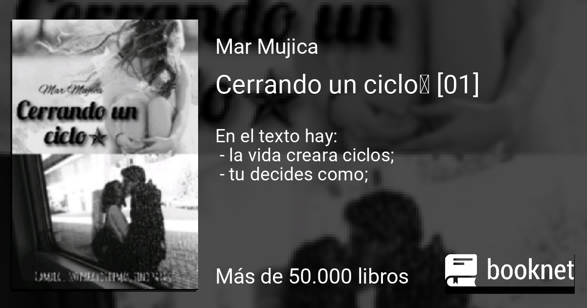 Cerrando un ciclo [01] leer libro en línea en Booknet