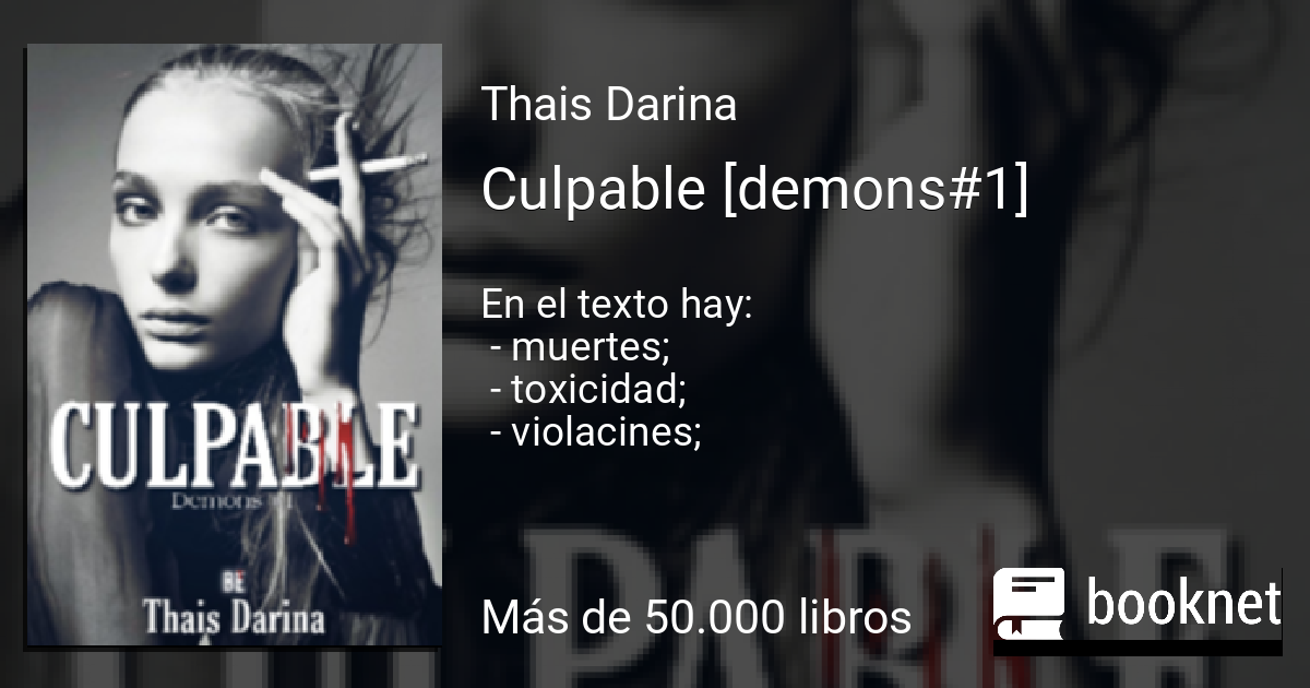 Culpable [demons#1] leer libro en línea en Booknet