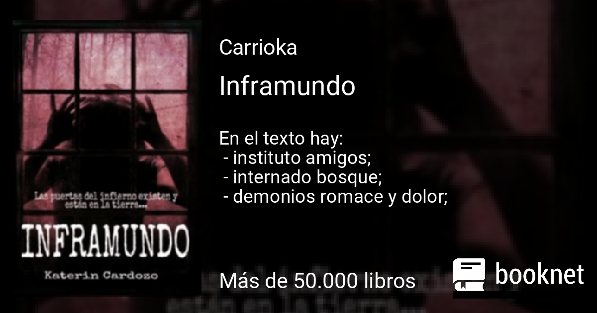 Inframundo leer libro en línea en Booknet
