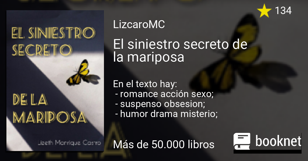 El siniestro secreto de la mariposa Leer libros online en Booknet