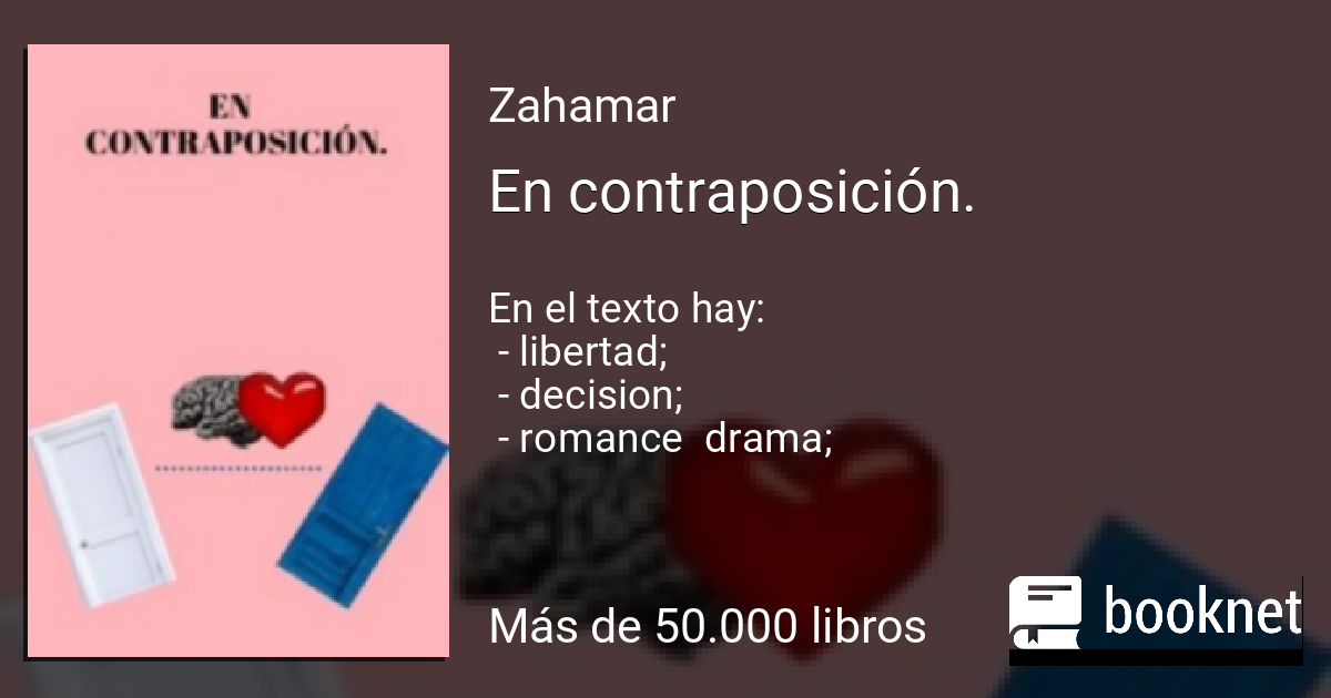 En contraposición. leer libro en línea en Booknet