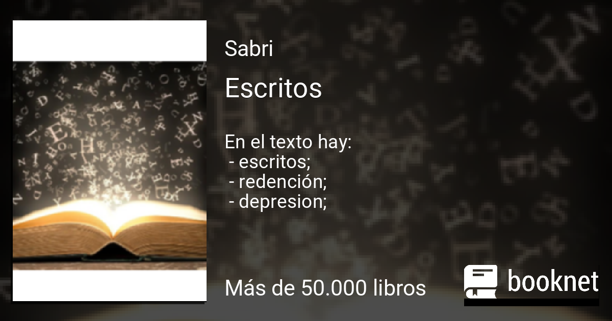 Escritos leer libro en línea en Booknet