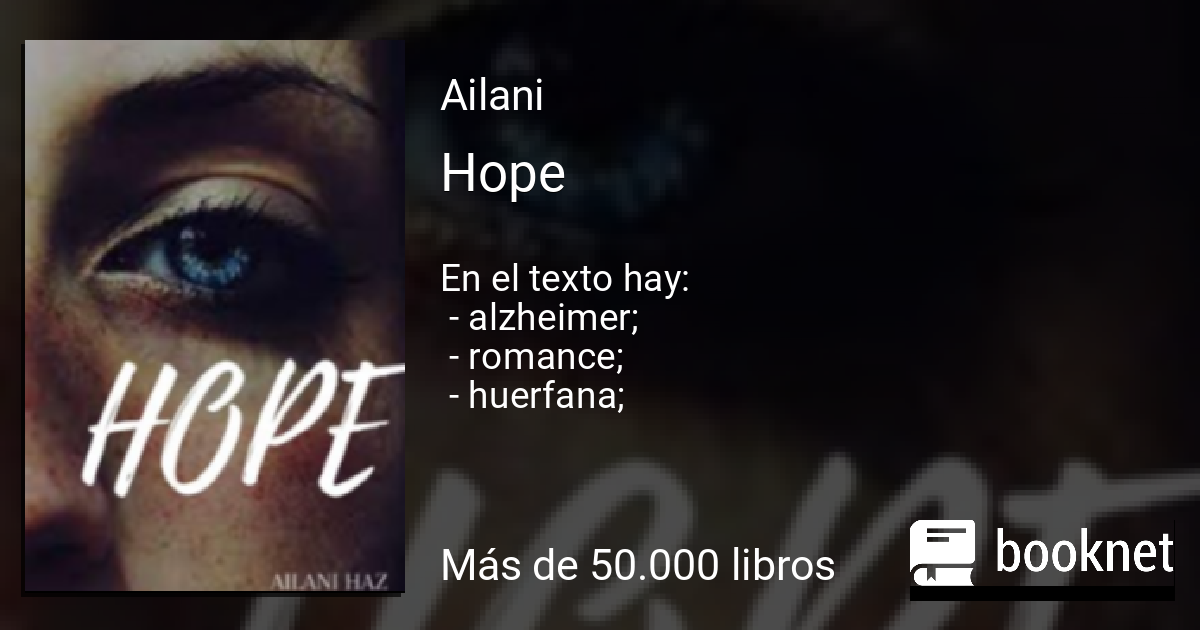 Hope leer libro en línea en Booknet