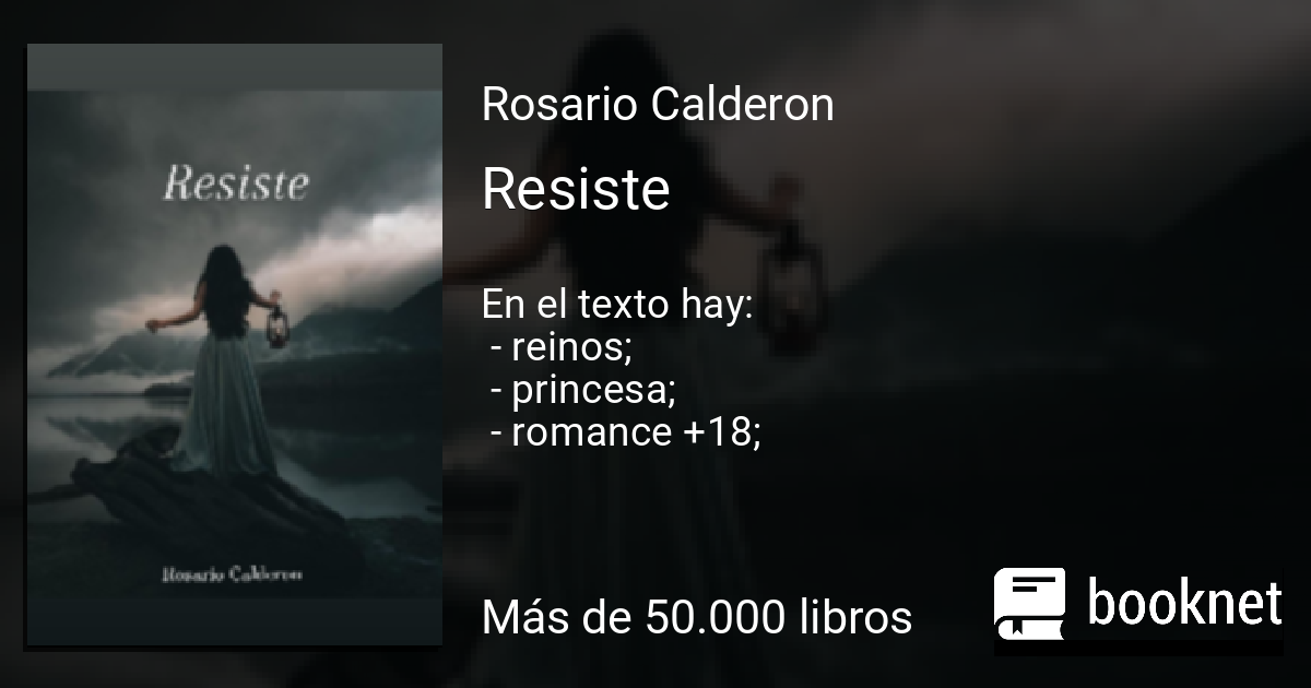 Resiste leer libro en línea en Booknet