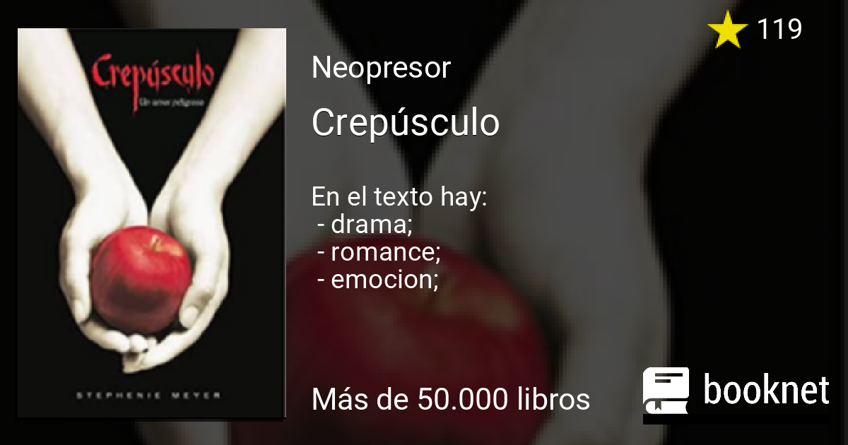 Crepúsculo leer libro en línea en Booknet