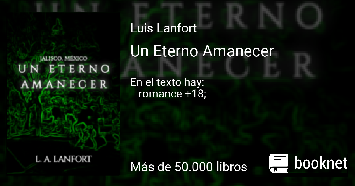 Un Eterno Amanecer leer libro en línea en Booknet