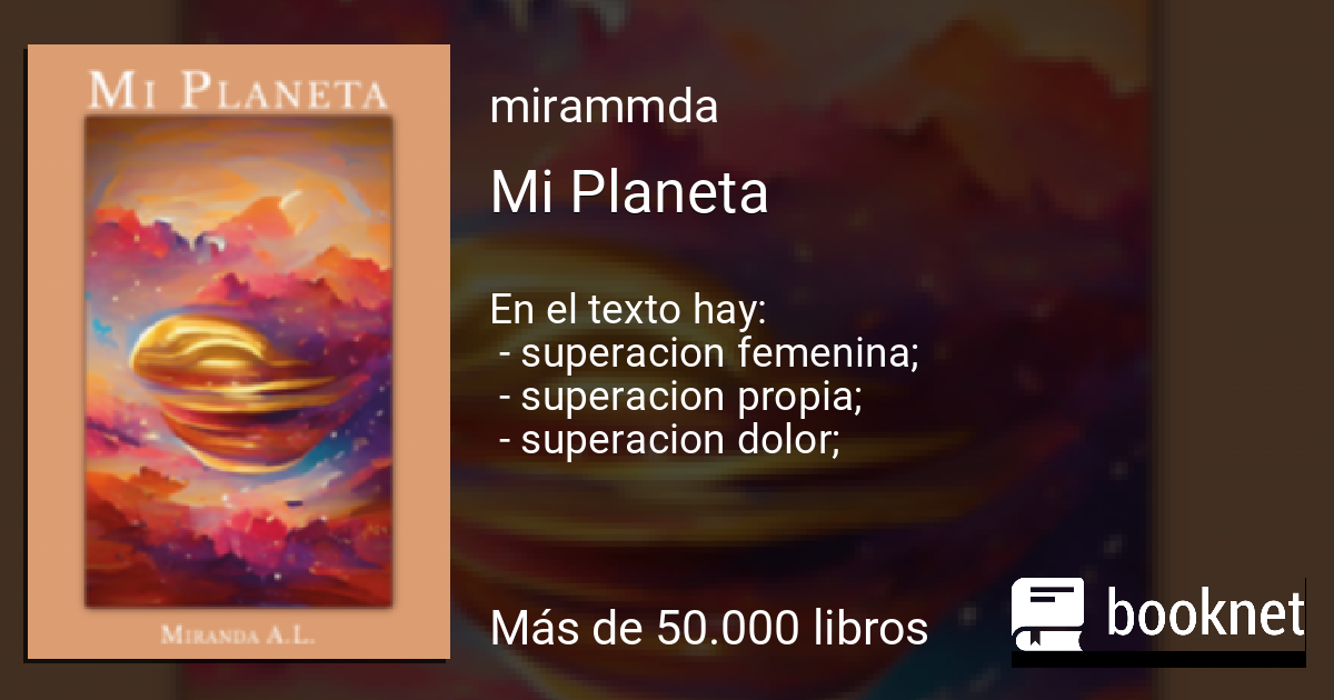 Mi Planeta leer libro en línea en Booknet