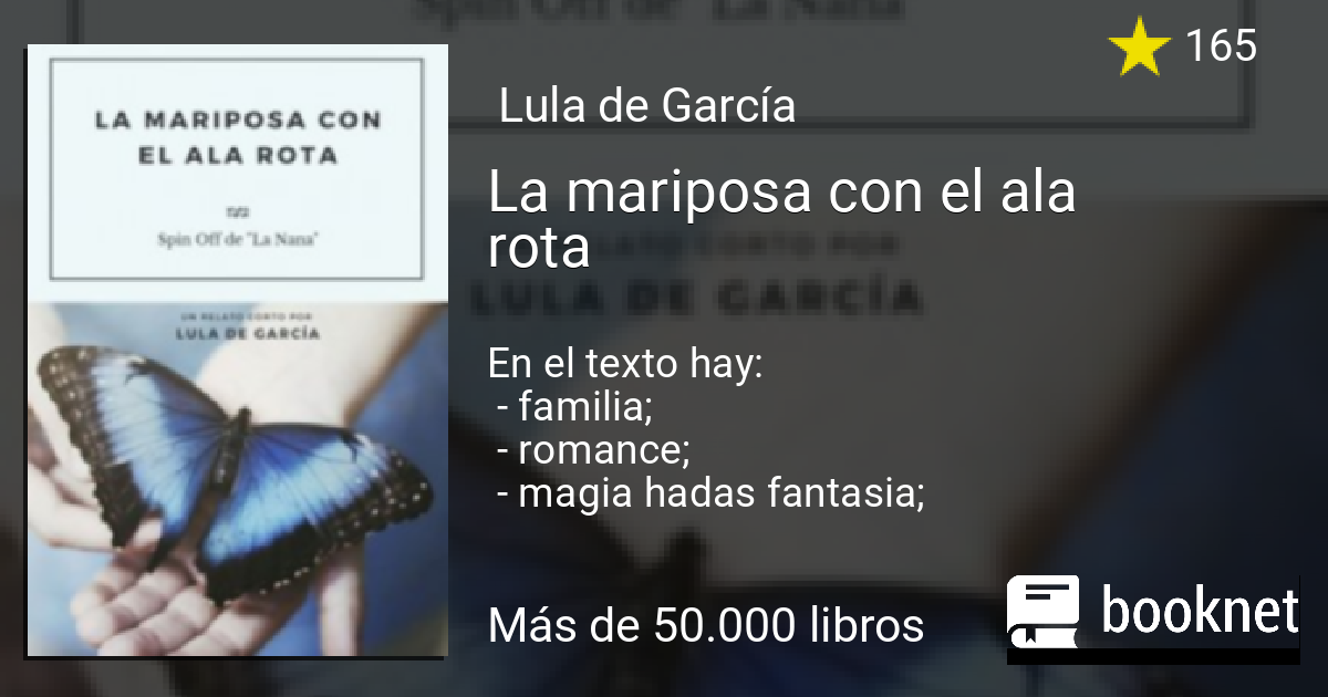 La mariposa con el ala rota leer libro en línea en Booknet