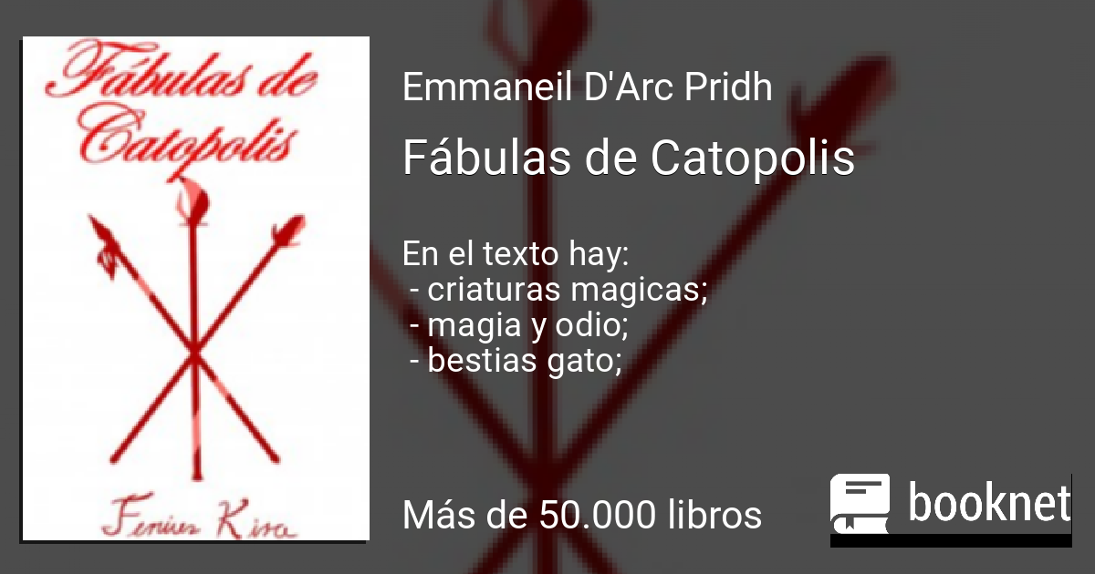 Fábulas de Catopolis leer libro en línea en Booknet