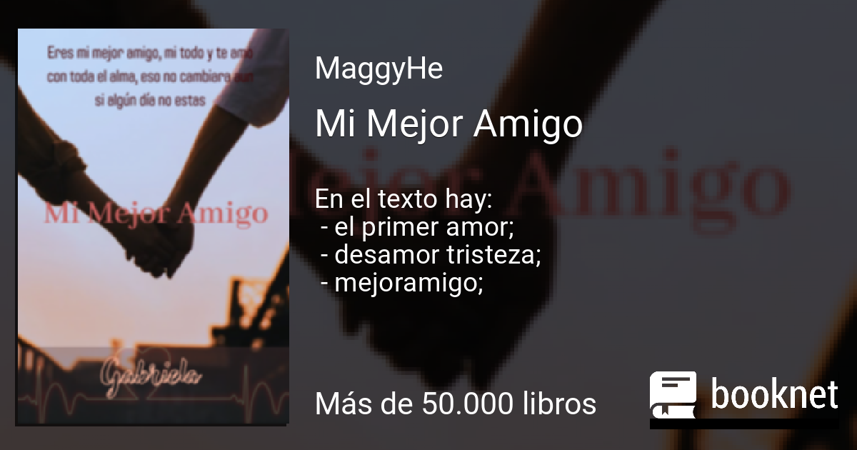 Mi Mejor Amigo leer libro en línea en Booknet