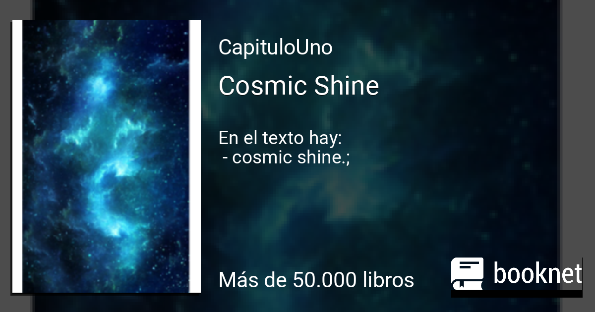 Cosmic Shine Leer libros online, descargar fb2 mobi epub en Booknet