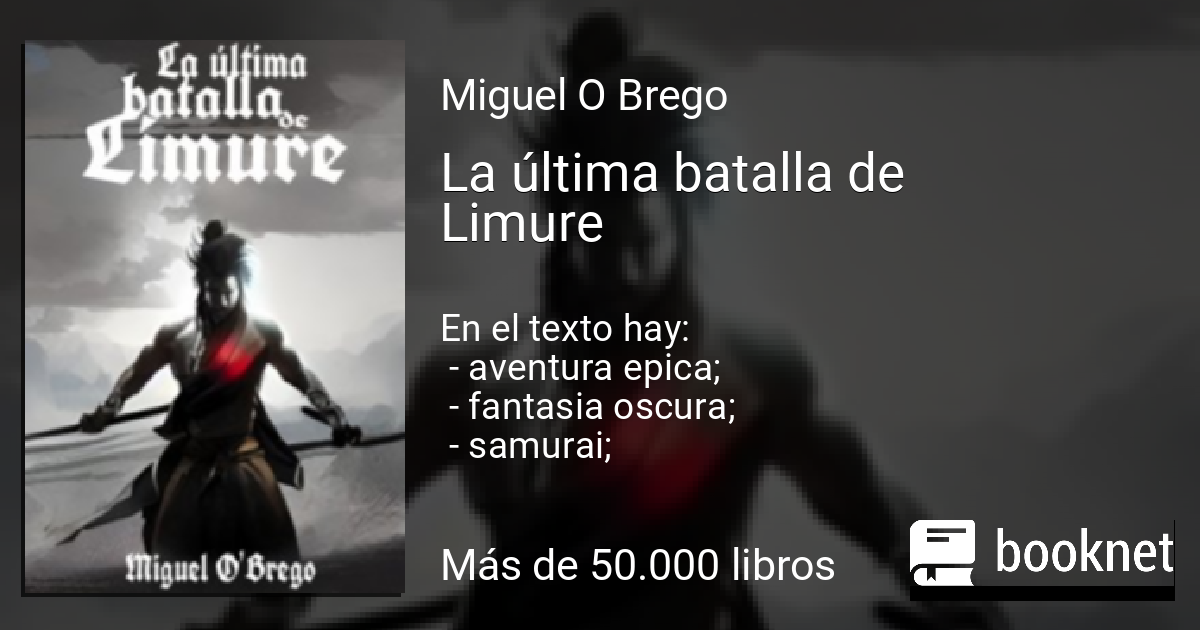 La última batalla de Limure leer libro en línea en Booknet