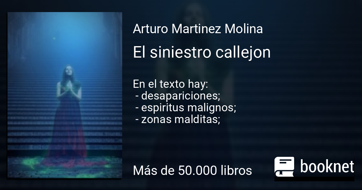 El siniestro callejon Leer libros online en Booknet