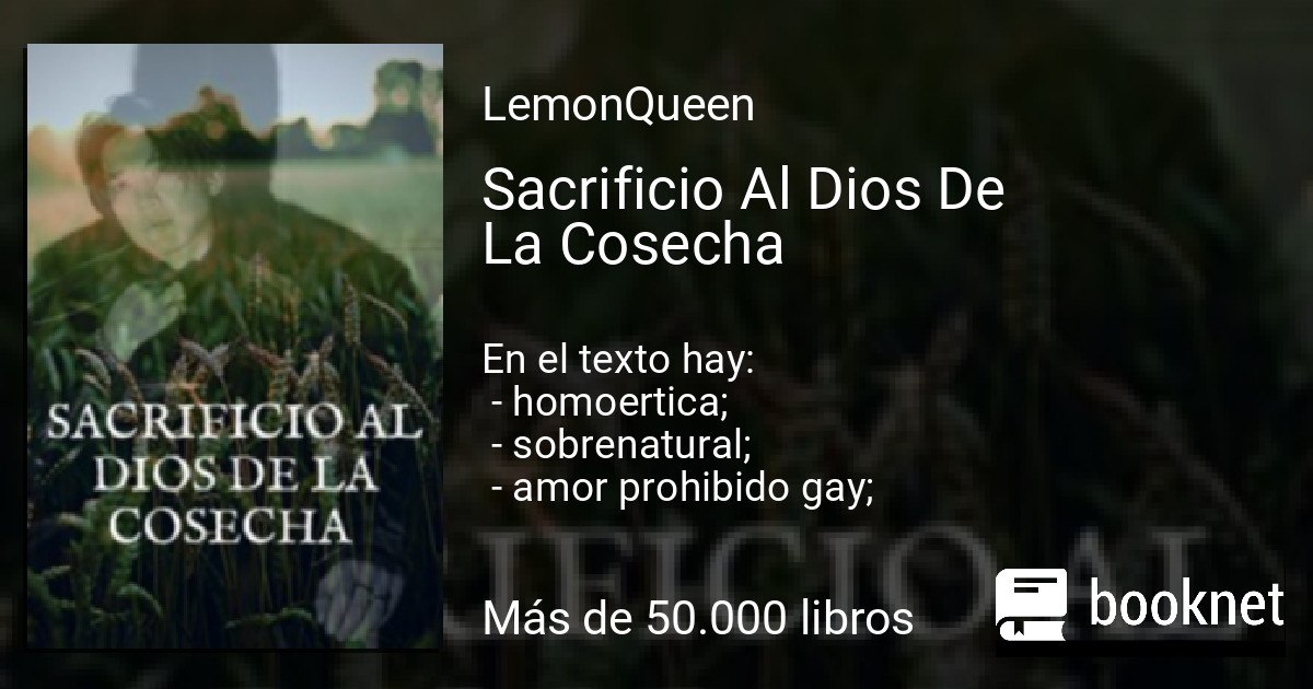 Sacrificio Al Dios De La Cosecha leer libro en línea en Booknet