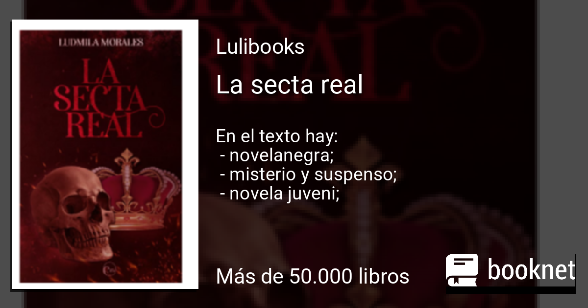 La secta real leer libro en línea en Booknet