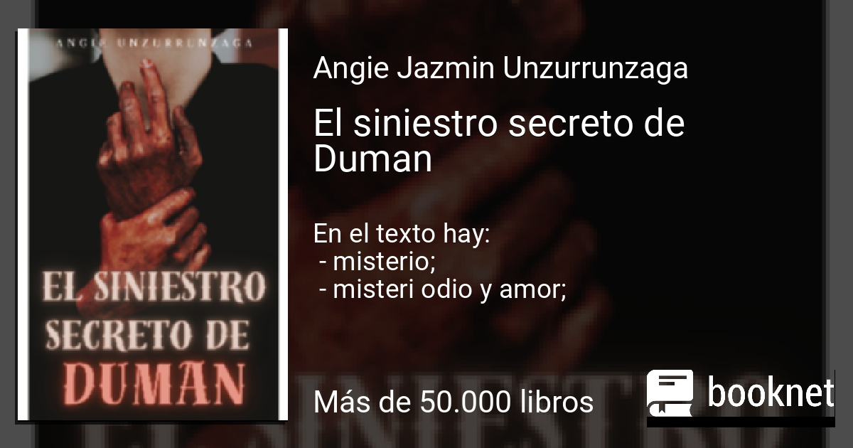 El siniestro secreto de Duman leer libro en línea en Booknet