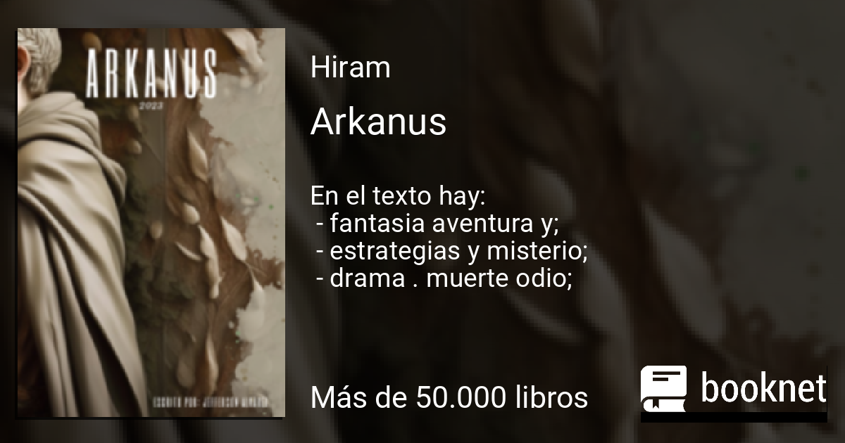 Arkanus leer libro en línea en Booknet