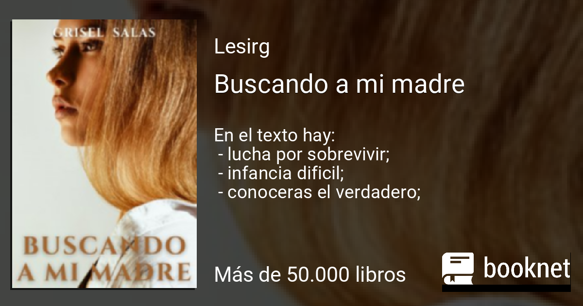 Buscando a mi madre leer libro en línea en Booknet