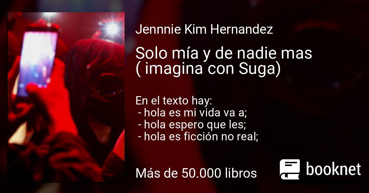 Solo mía y de nadie mas ( imagina con Suga) Leer libros online en Booknet