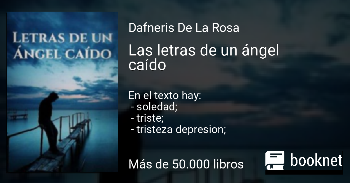 Las letras de un ángel caído leer libro en línea en Booknet
