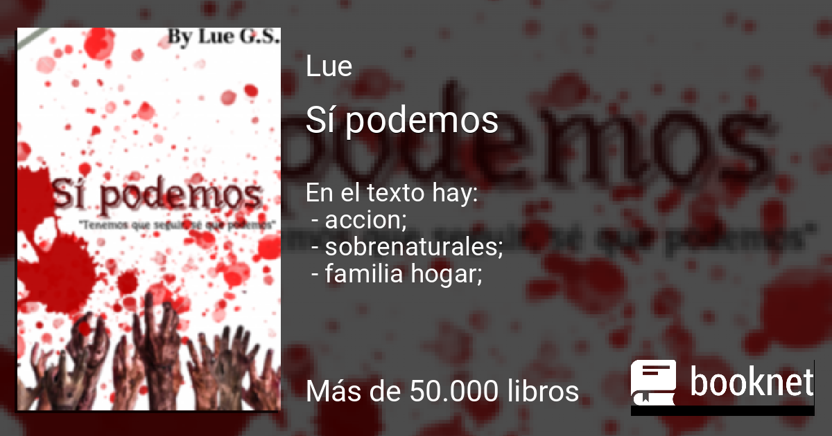 Sí podemos leer libro en línea en Booknet