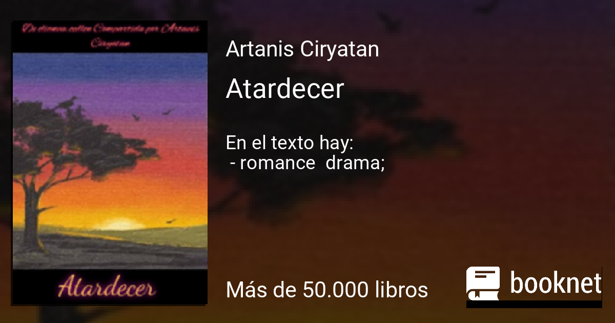 Atardecer leer libro en línea en Booknet