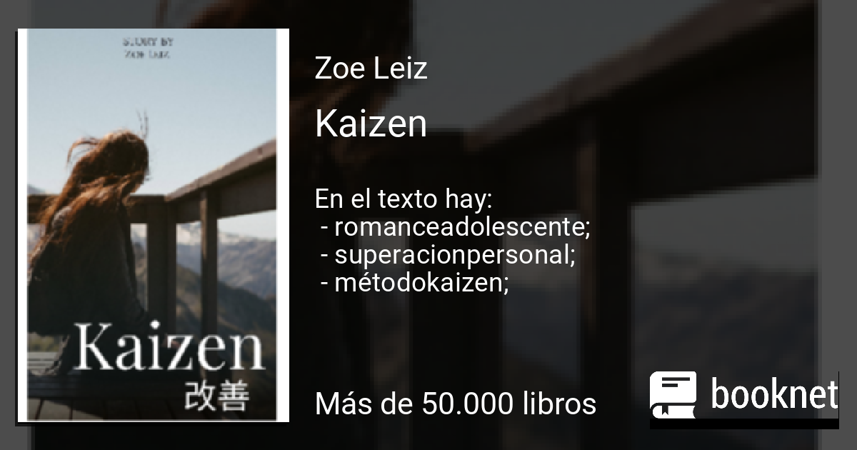 Kaizen leer libro en línea en Booknet