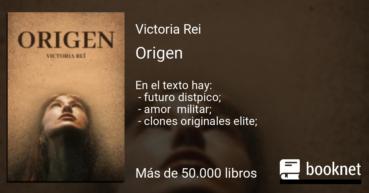 Origen leer libro en línea en Booknet