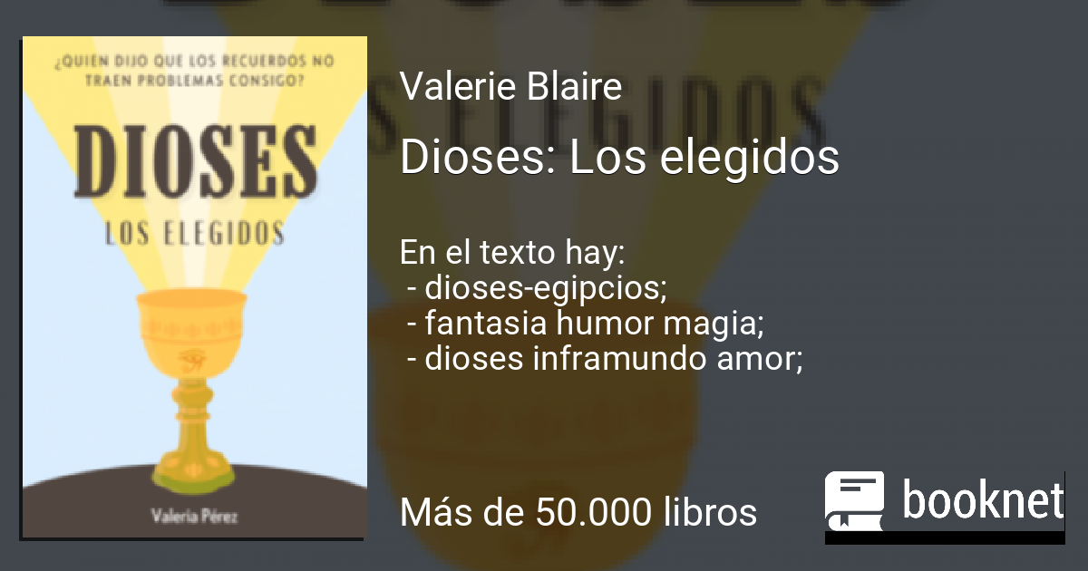 Dioses: Los elegidos leer libro en línea en Booknet