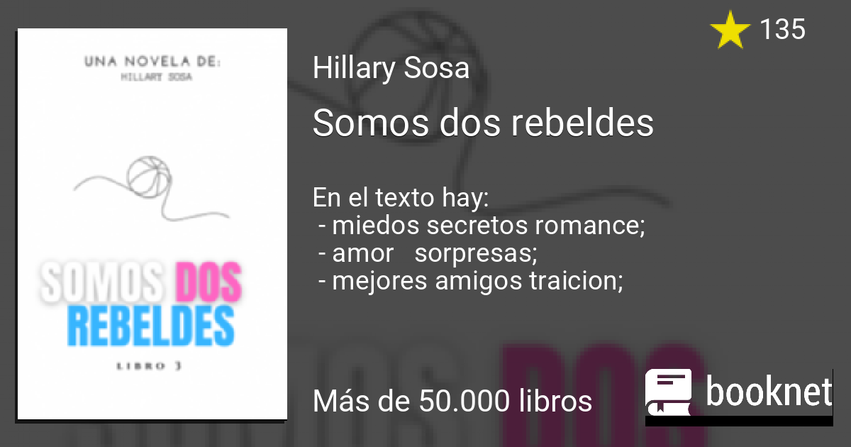 Somos dos rebeldes leer libro en línea en Booknet